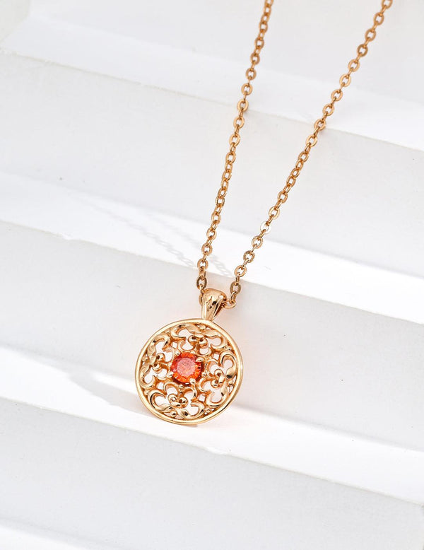 Ornate Filigree Pendant Necklace – Petite Secret Jewellery